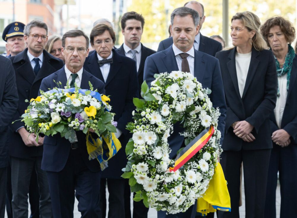 Brussels marks one year since terror attacks which killed two Swedish ...